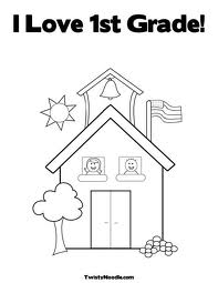 Coloring Pages 1: grade coloring pages