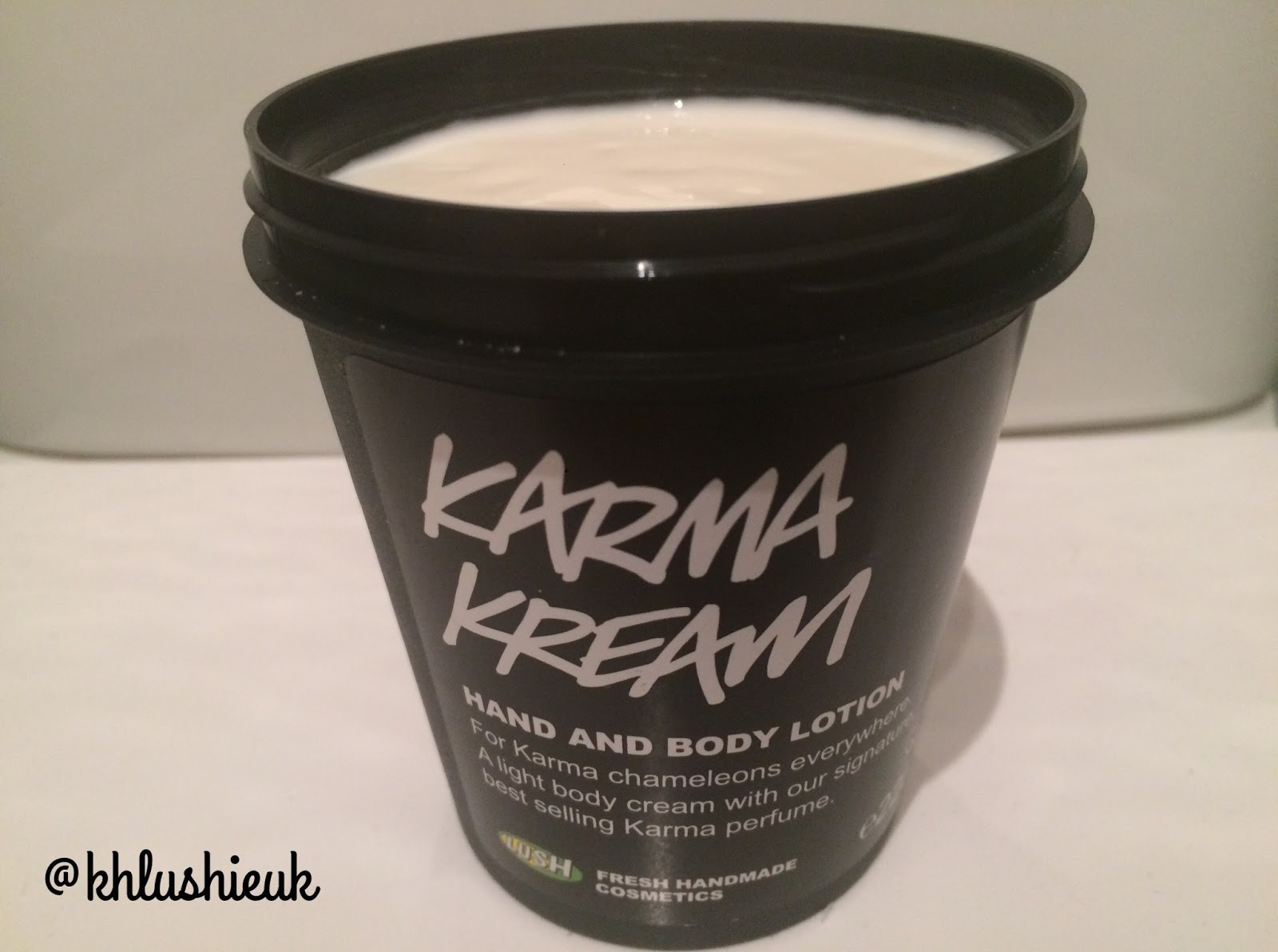 Lushie UK: Karma Kream Hand And Body Lotion