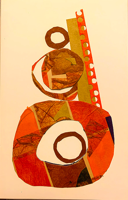 Priti Lathia's Fine Art: Geometric and Structured Collage