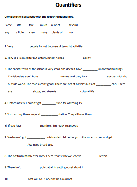 Quantifiers презентация 7 класс spotlight