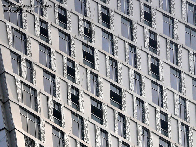 Dubai Constructions Update by Imre Solt: Cayan Tower pictures, aka ...