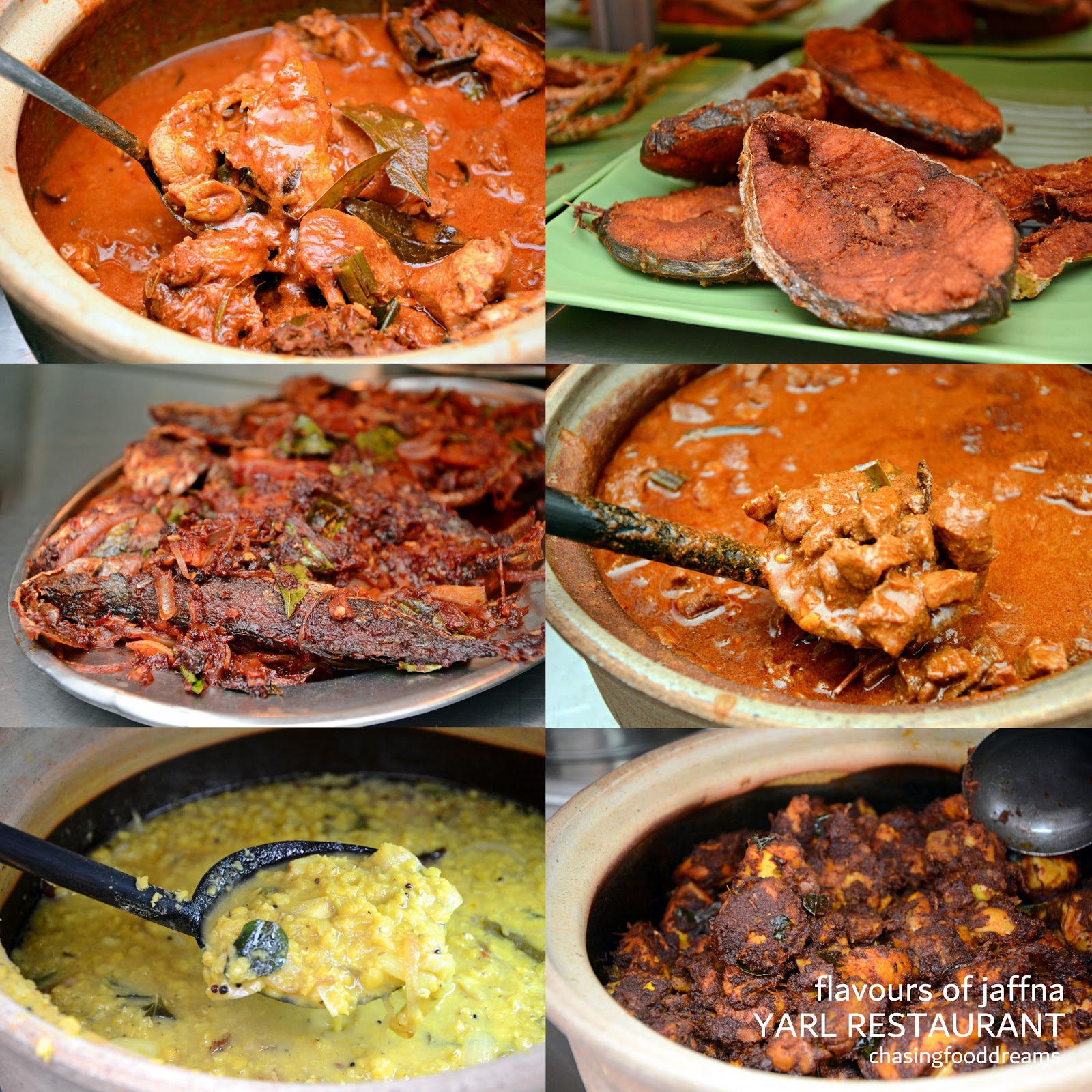 CHASING FOOD DREAMS: Jaffna Cuisine @ Yarl Restaurant