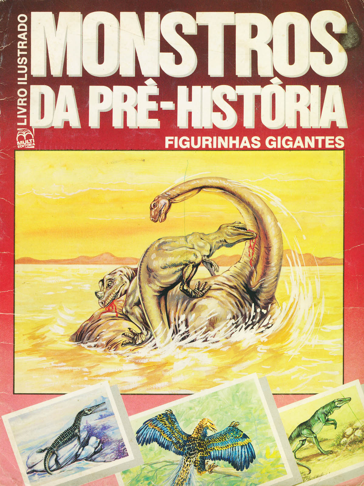 Gibis Clássicos: Album Monstros da Pré História - Multieditora