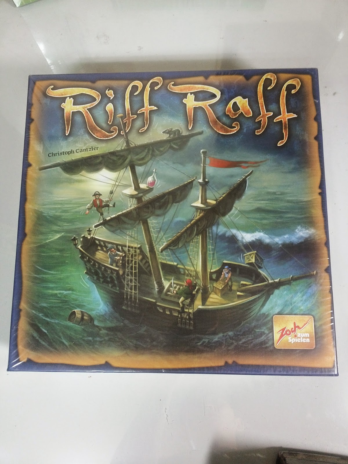 THERE`s BOARD Game: Riff Raff (2012) 驚滔駭浪 開箱+規則