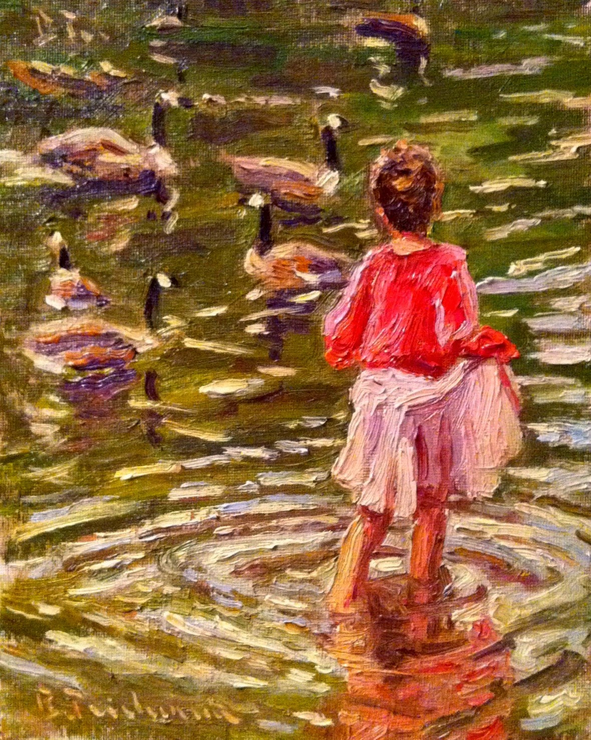 A Painter's Journey: Some fun gesture paintings with a summer theme ...