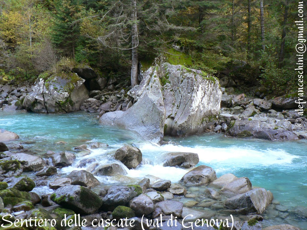 Trekking in Trentino: sentiero delle cascate (val di Genova)