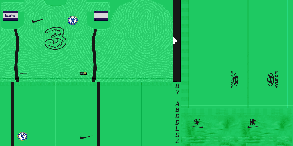 CHELSEA 2020-2021 HOME KITS PES 2013