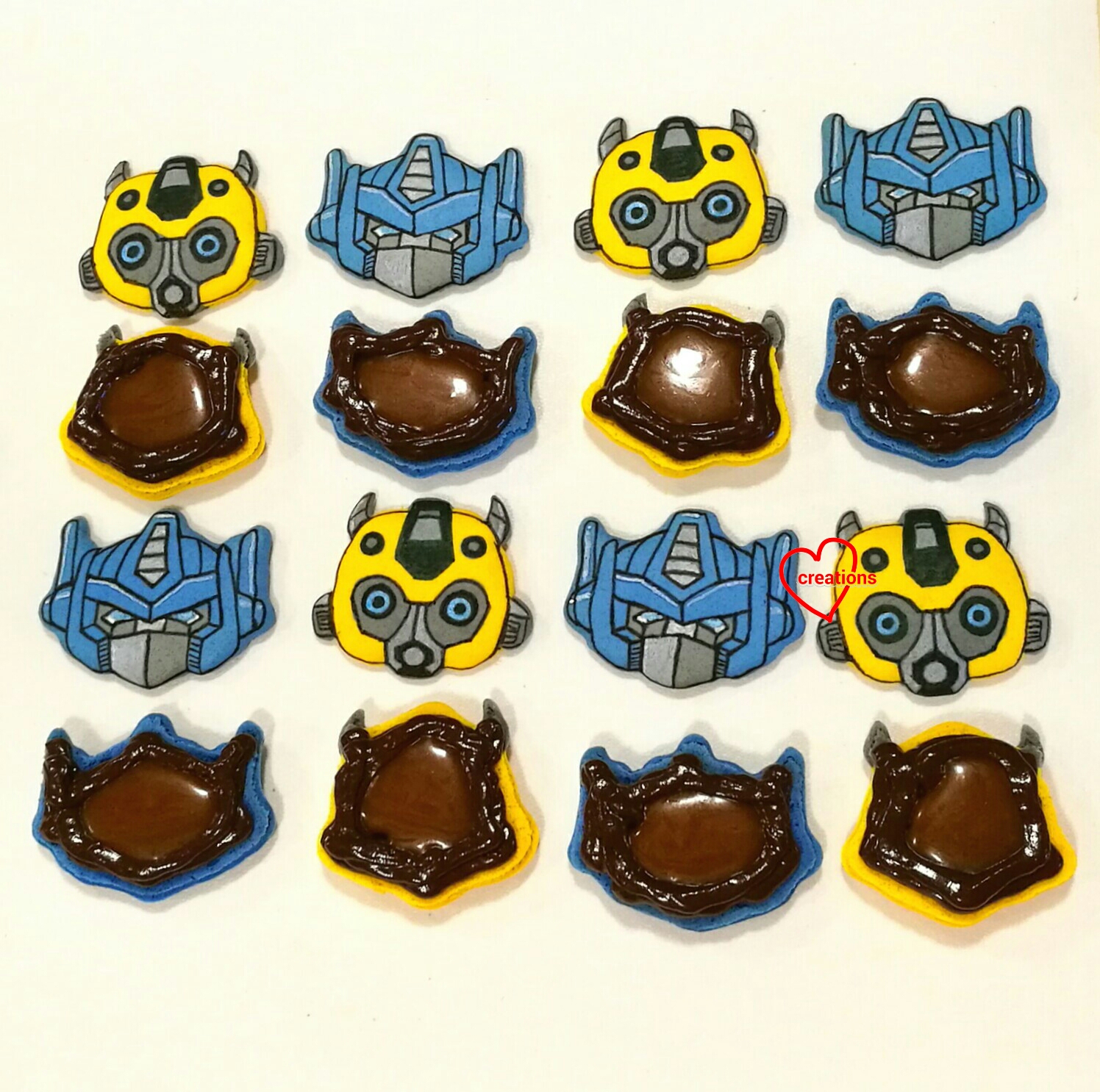 Loving Creations for You: Optimus Prime and Bumblebee Salted Caramel ...