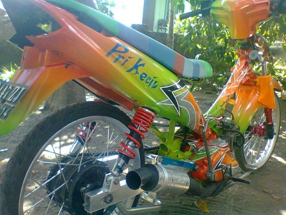 gambar modifikasi motor yamaha vega zr terbaru