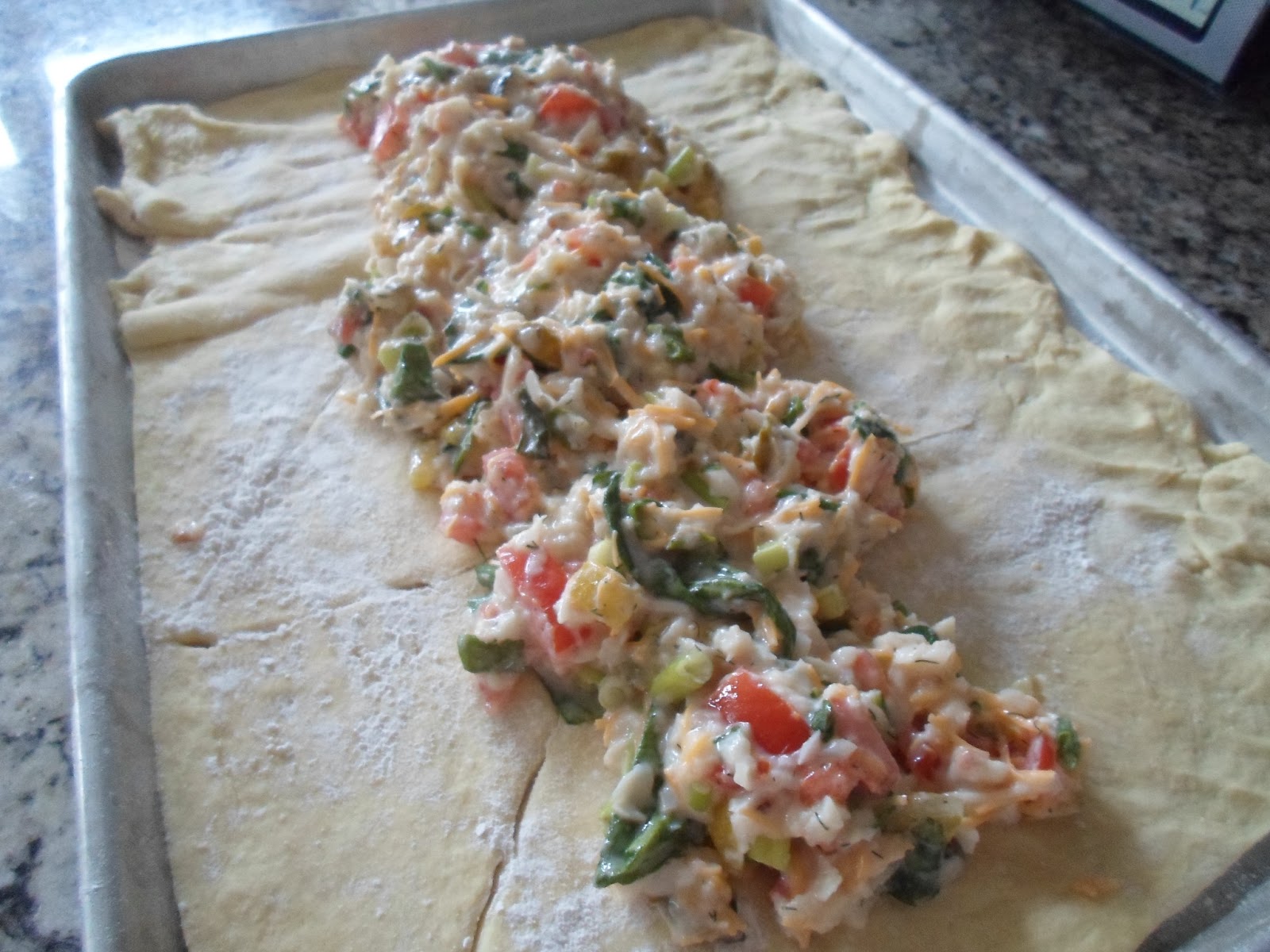 Lindsey's Kitchen: Salmon Braid