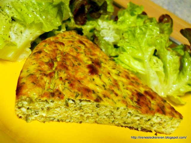 Irène`s Leckereien♥: Zucchini-Kuchen / Torta di zucchine