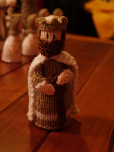 Valerie's Knitting Gallery: Knitted Chess Set