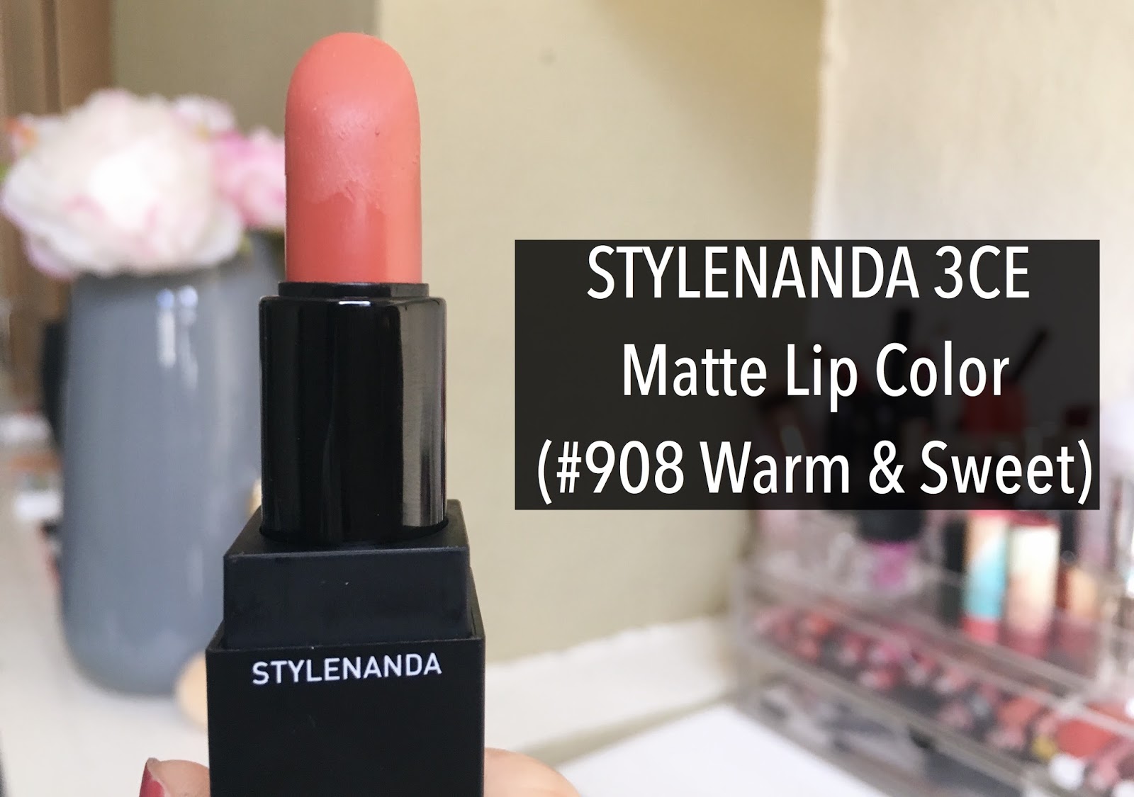 STYLENANDA 3CE Lipstick Review — Giselle Arianne