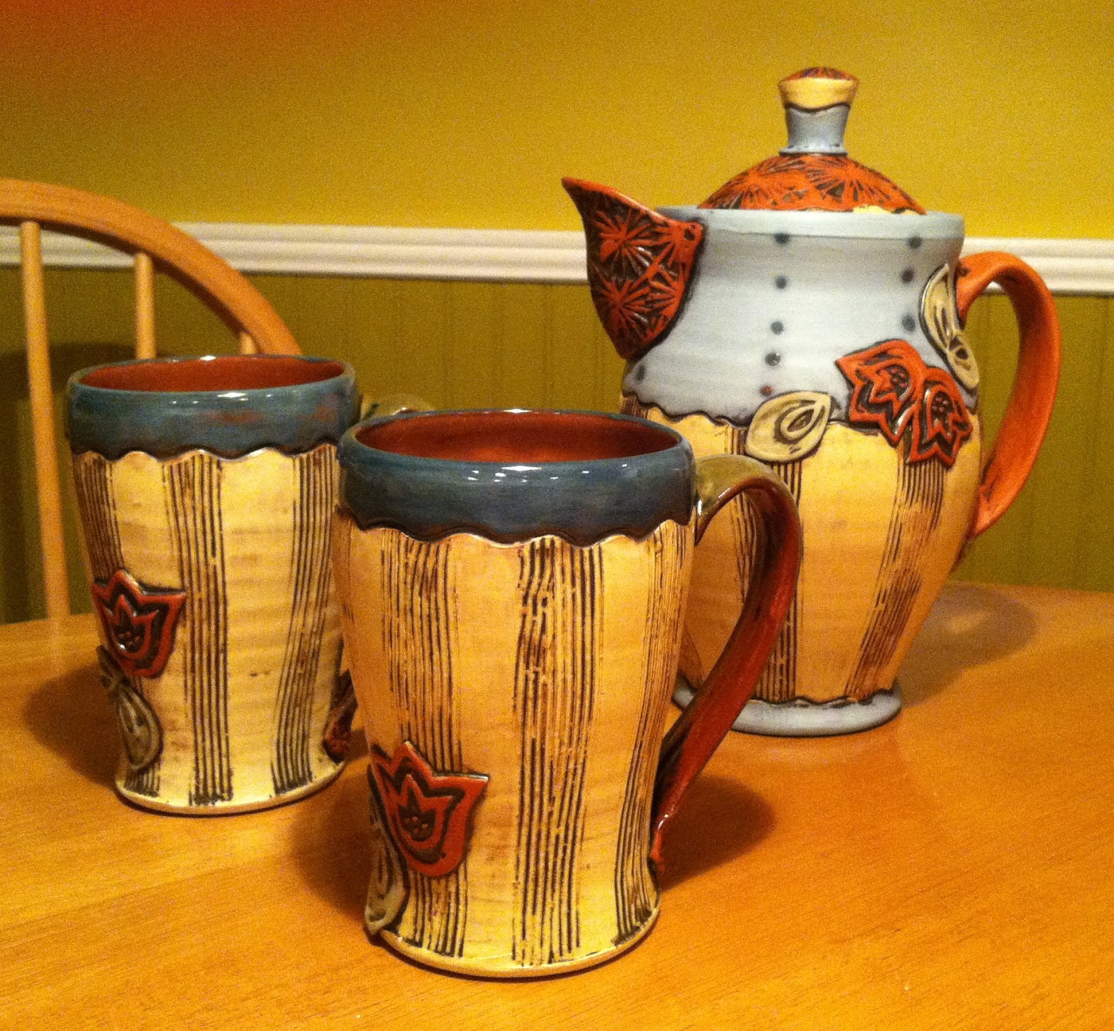 Amy Sanders...................there there pottery: New low-fire work!!
