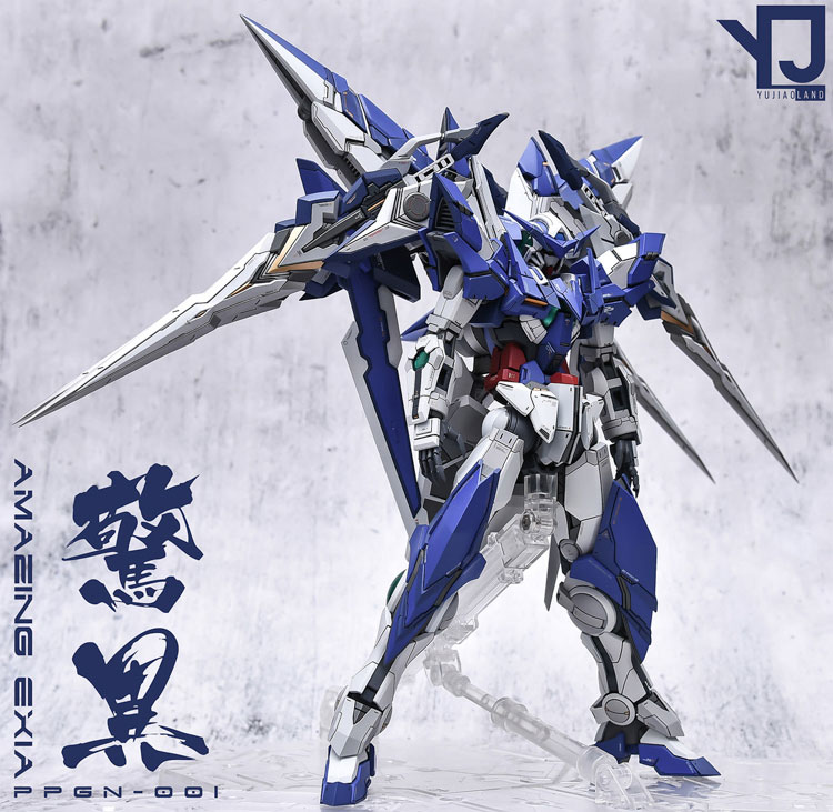 Custom Build: MG 1/100 Gundam Amazing Exia [Resin Conversion]