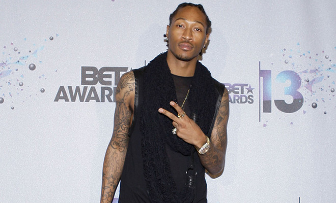 Rapper Future Without Shades
