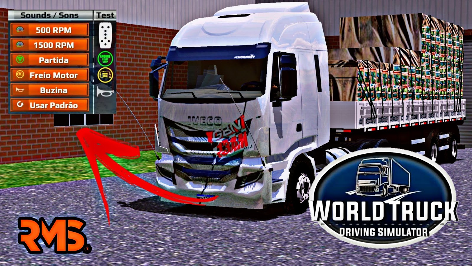 IVECO QUALIFICADO COM BANDEIRA DA GBN 13 AM