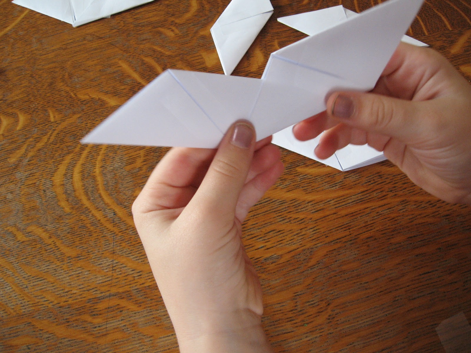 Almost Unschoolers: Paper Frisbee Geometry
