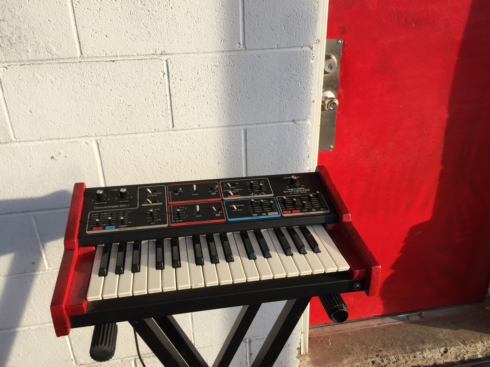 MATRIXSYNTH: Custom Moog Concertmate Realistic MG-1 SN 9011 w/ Upgrades