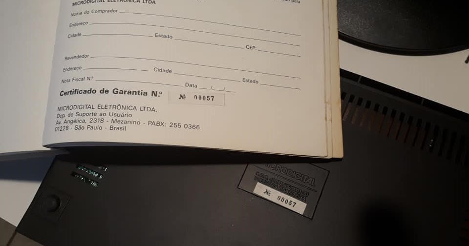 Retro Programação: A história do TK 95 nº 00057.