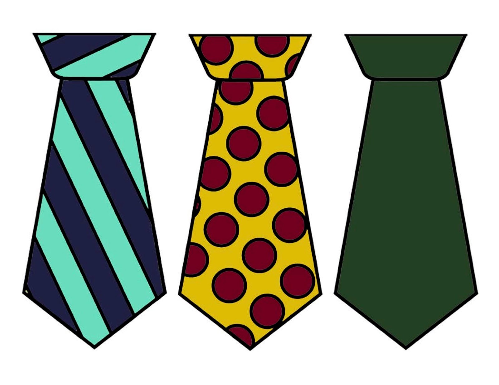 Camille's Primary Ideas: Dad's Ties