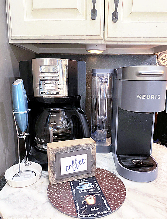 Dollar Store Coffee Sign