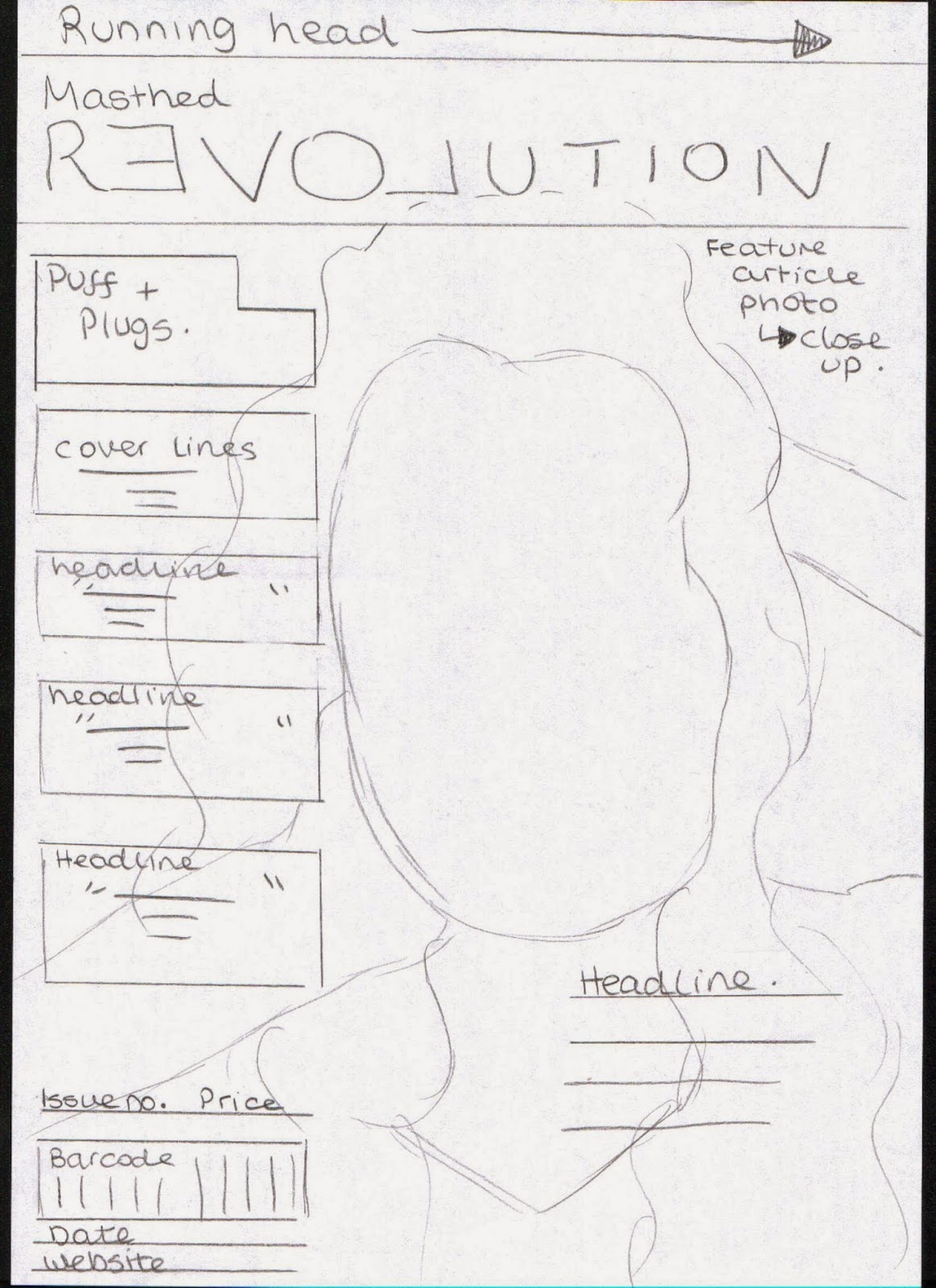 WDF Media Foundation Production: Final Magazine Pencil Sketches