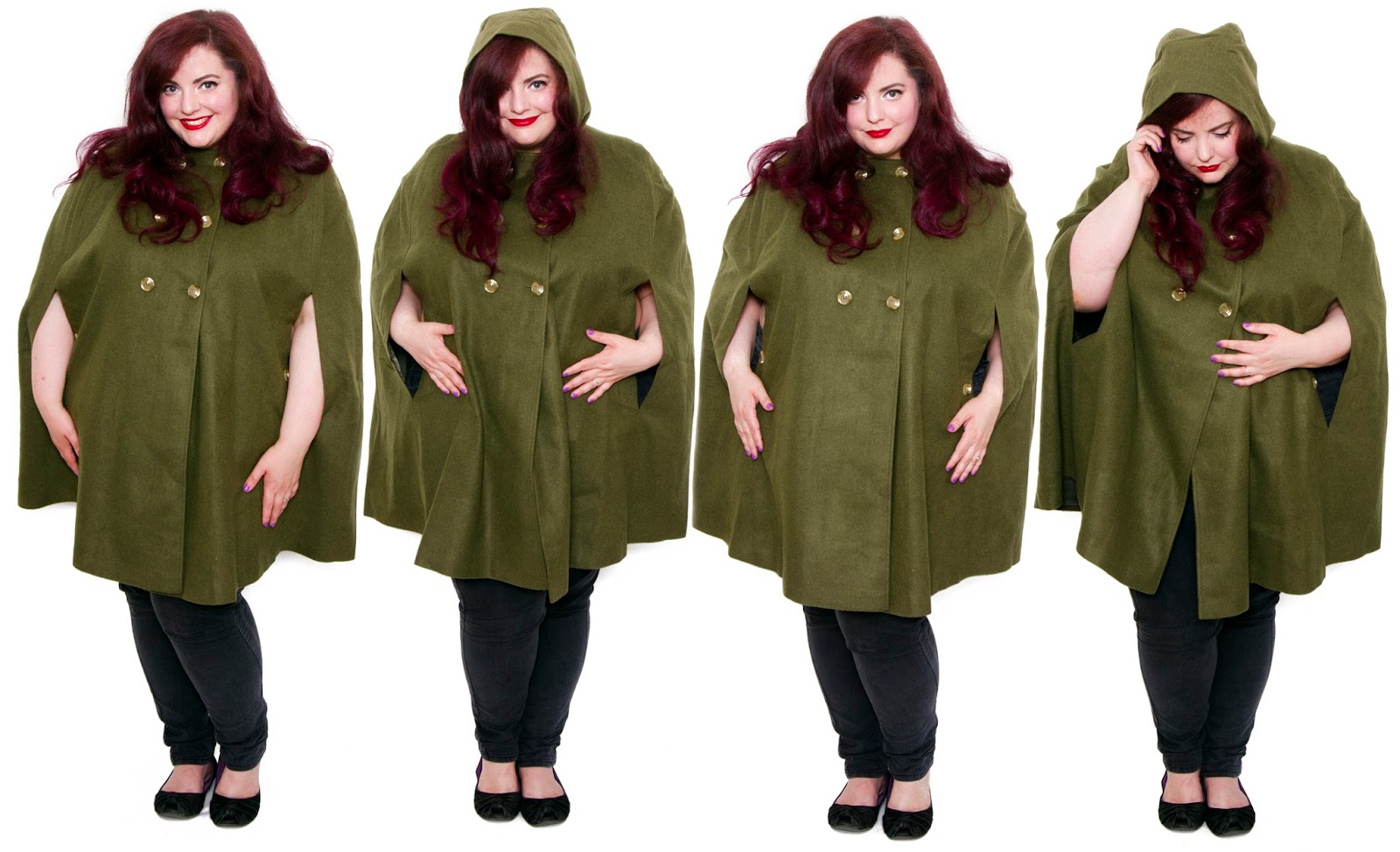 I'm No Superman - Brushed Wool Cape from ASOS Curve | diana ...