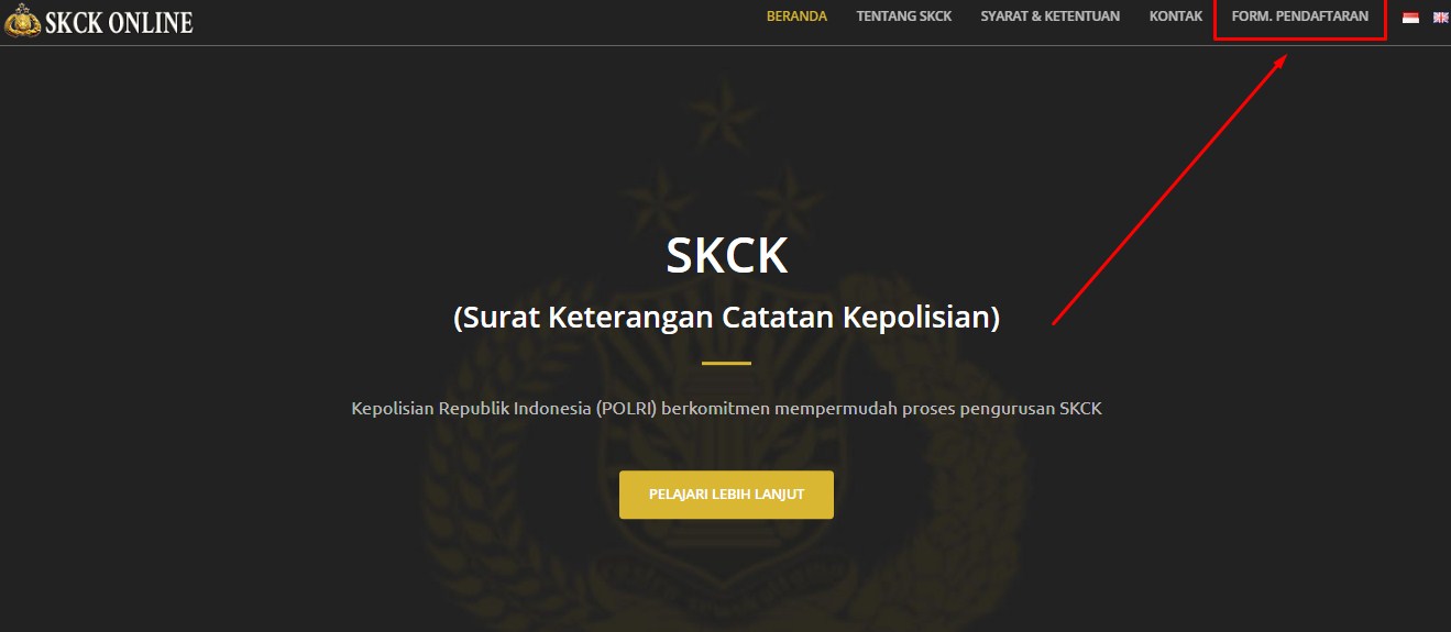 Cara Mengurus Skck Online Beserta Gambar Dan Cara Mengisi Formulirnya ...