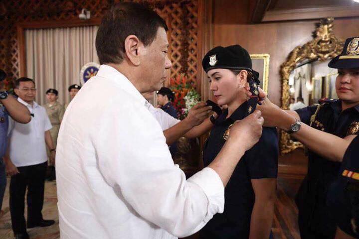 Police Senior Insp. Sofia Loren Deliu | Napili ni Pangulong Digong Bilang Kapalit ni Bong Go