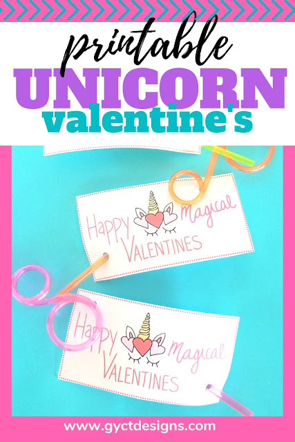 Free Printable Unicorn Valentine | Sew Simple Home