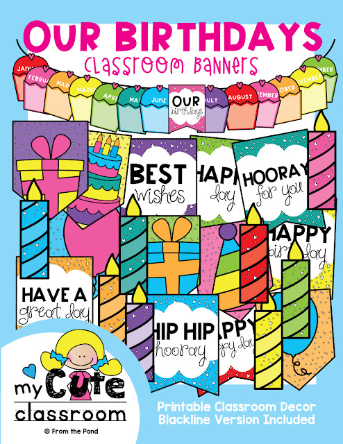 Celebrating Birthdays in the Classroom | From the Pond