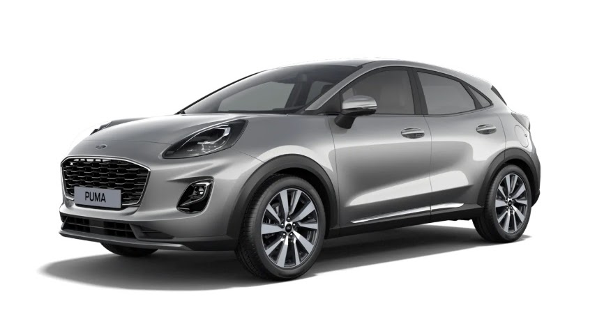 Ford Puma 2 (2019 à 2024) - Couleurs et code peinture