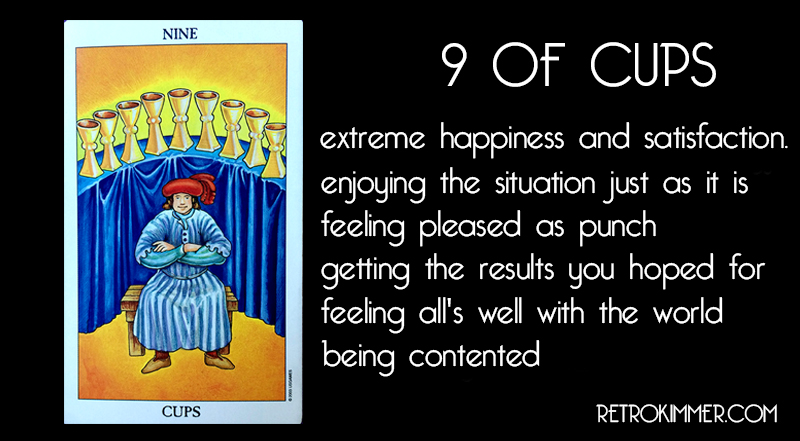 RETRO KIMMER'S BLOG: NINE OF CUPS: A DAY TO ENJOY!