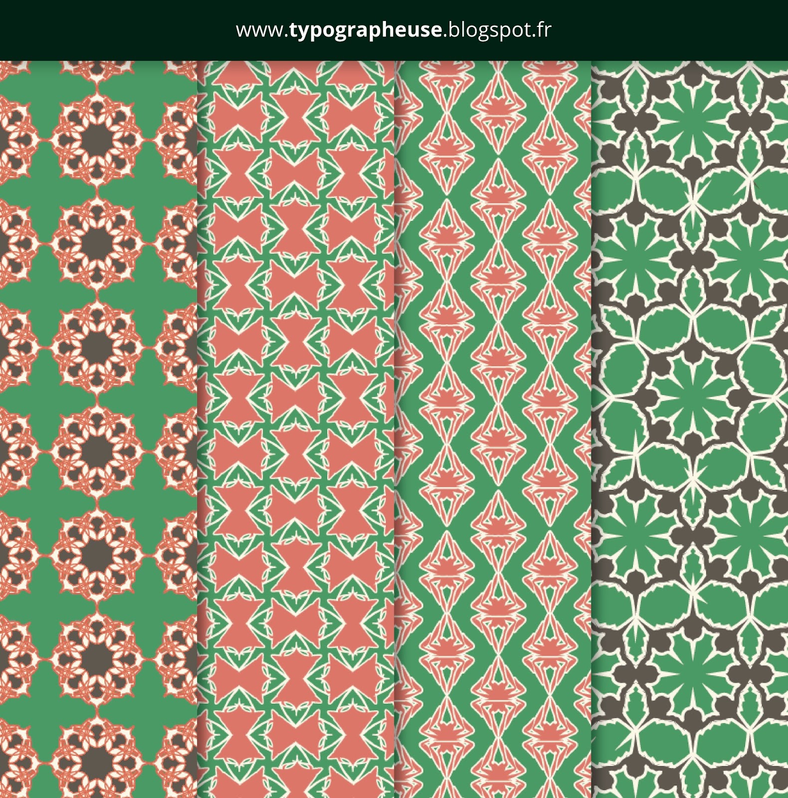 Présentation de motifs