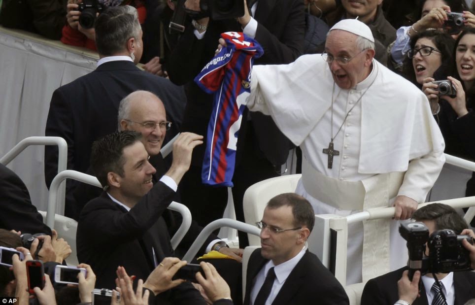 Eccles is saved: Pope Francis organizes "Tiddly-winks for Peace"