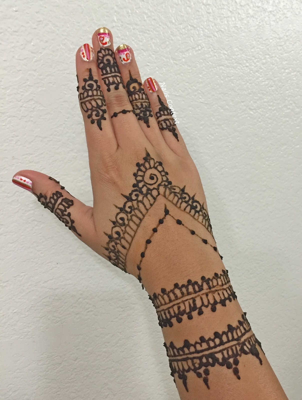 Nails Context: Eid Henna