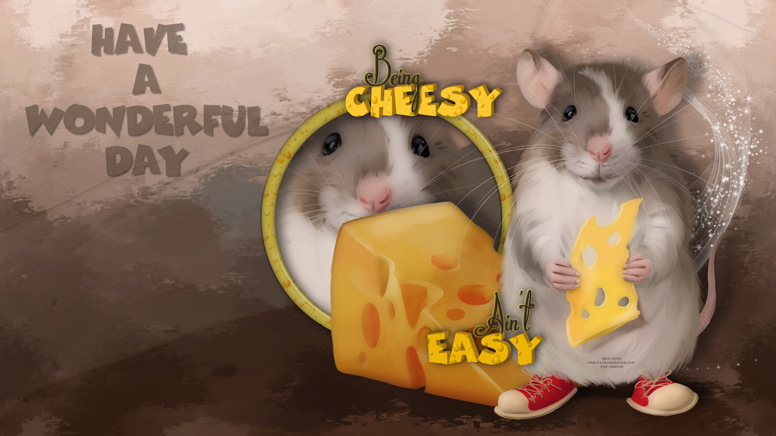 Graphics Funhouse: Cheesy
