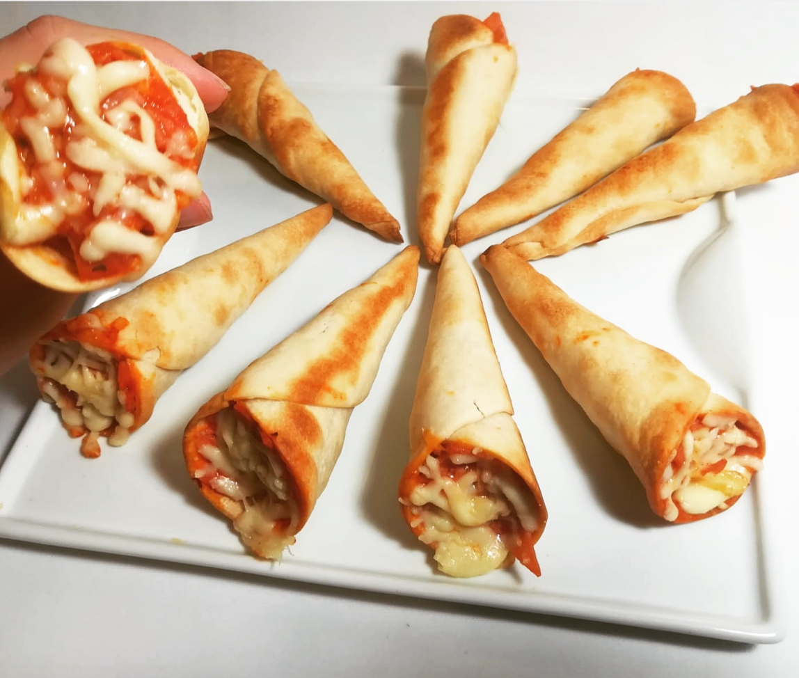El menú de mi cocina: Pizza cono
