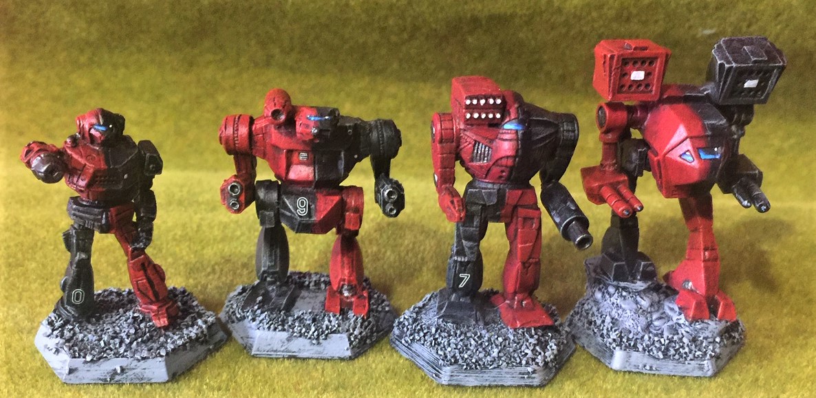 Ginzio Paint Service: Back to Battletech/Di nuovo Battletech