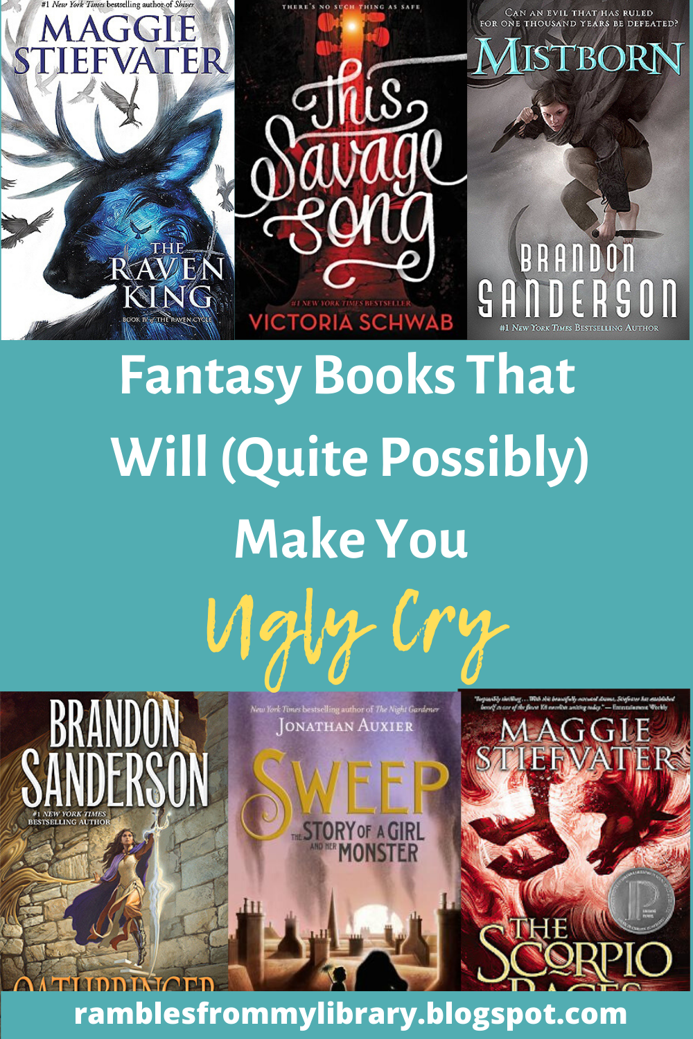 Rambles from My Library: Top Ten Tuesday: Fantasy Books That Give Me ...