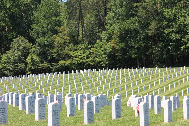 Where's Trevor: Quantico National Cemetery - Triangle, Virginia