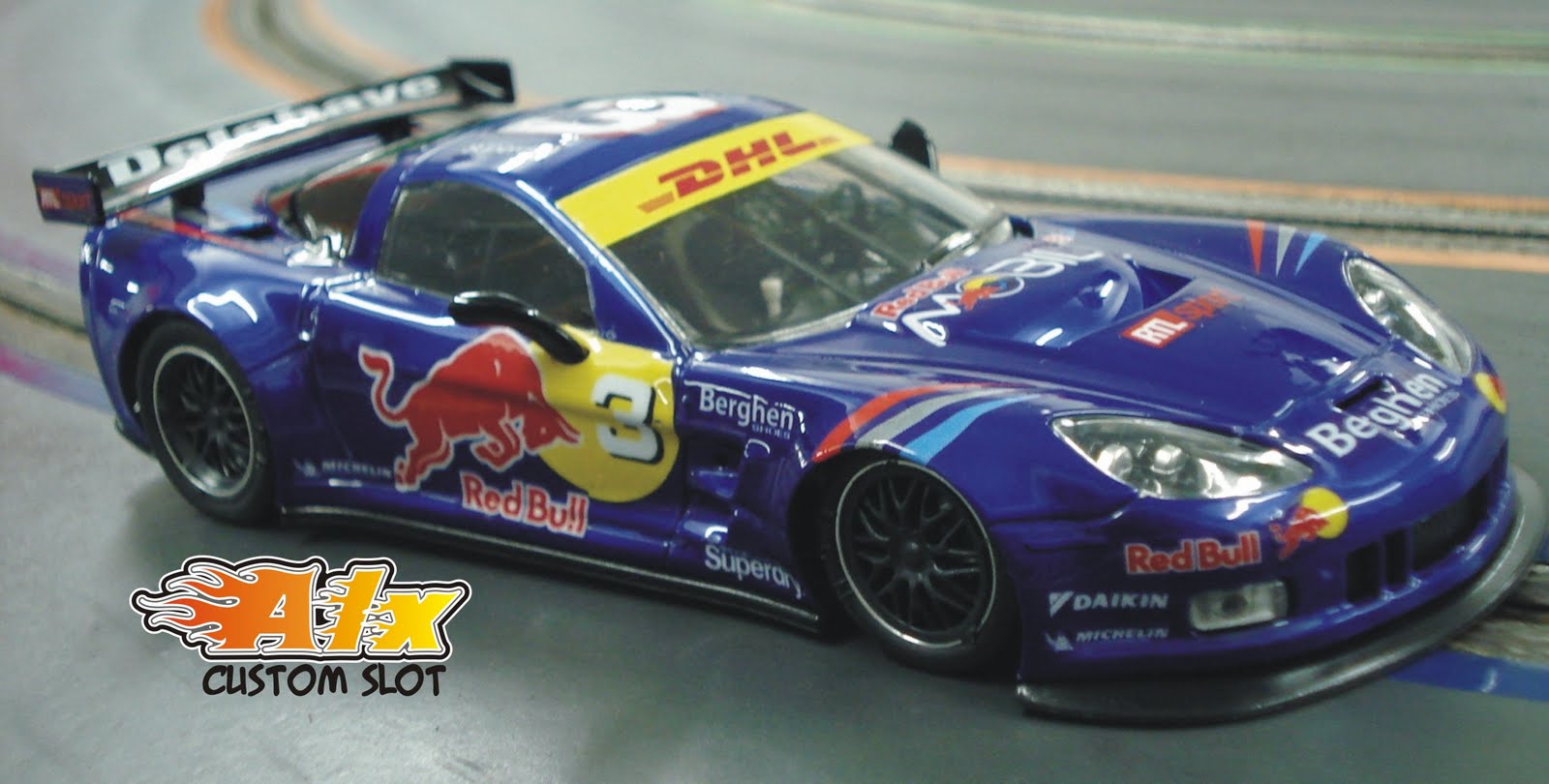 ALX CUSTOM : CORVETTE C6R NSR RED BULL MOBILE !!!!! CAUSA SUSPIROS NA ...