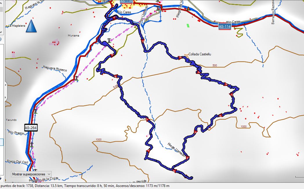 Montañas para dos: LA POLVOROSA POR CAORU CON DESCENSO POR LA CANAL DE ...