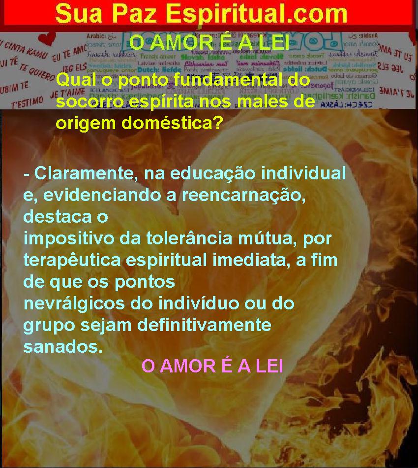 LEIS DO AMOR-EMMANUEL-35-O AMOR É A LEI