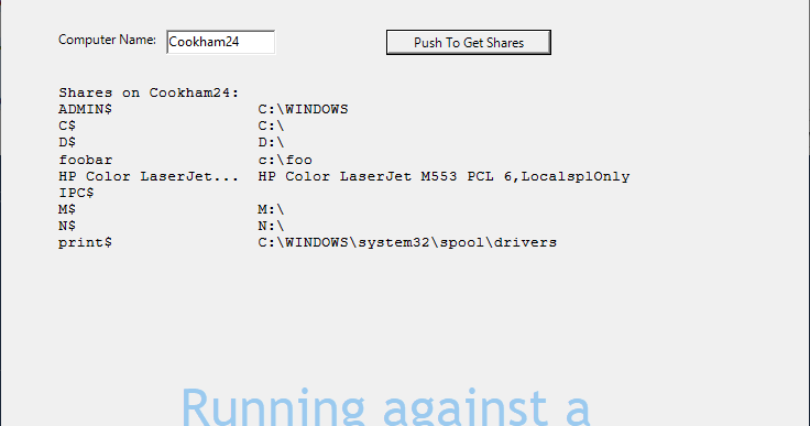 Under The Stairs: Windows Forms - working in PowerShell 7 Preview2
