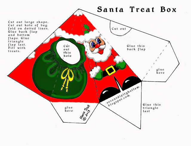 Serendipity Hollow: Santa Treat Box