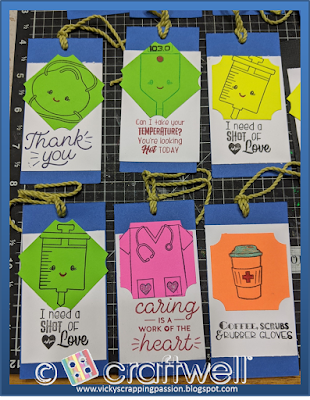 DT: Medical Personal Appreciation Bookmarks - Craftwell Blog