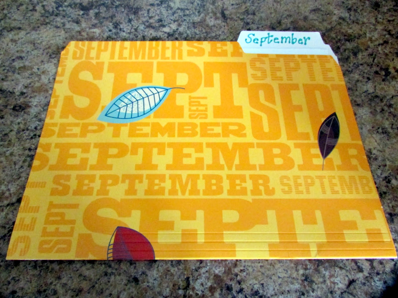 Afternoon Coffee And Evening Tea: What's Inside My September Folder