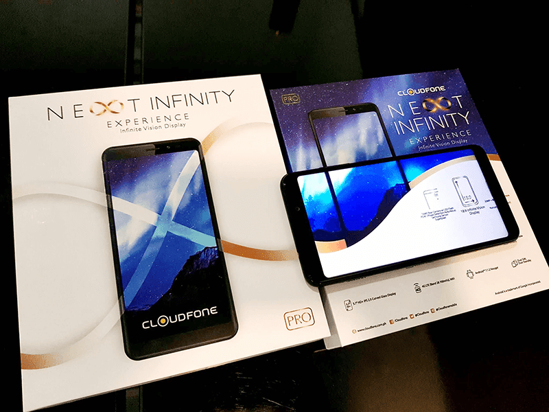 Cloudfone Teases Next Infinity Pro With Dual Selfie Cam And Infinite ...